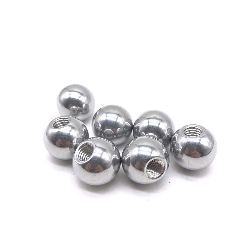 Stainless Steel Drilling Balls Female Thread M2 - M8 Half Thread Ball ...