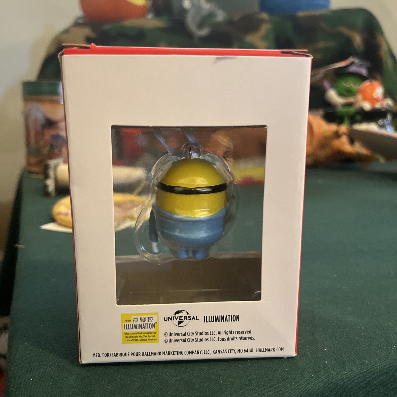 Hallmark Minions Rise Of Gru Bob Minion Christmas Ornament New | eBay