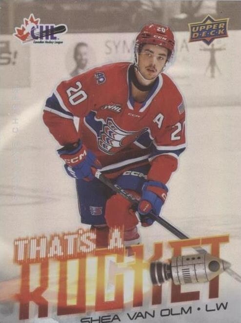 2024-25 Upper Deck Chl - That's a Rocket Shea Van Olm #TR-1 (RC) for ...