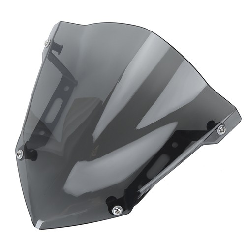 Racing Windshield Motorcycle Windscreen Light Gray Sport Style Add-on ...