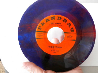 KID KYLE~ I'M SO YOUNG~ PURPLE WITH RED SPLASH~ STAY WITH ME~ ~ DOO WOP ...