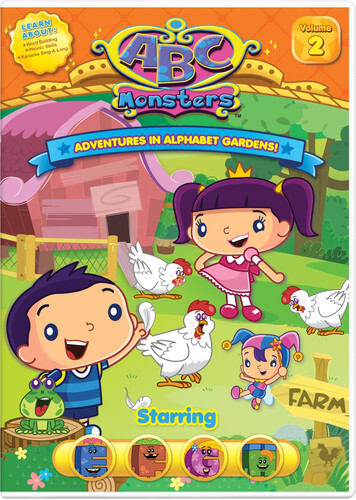 Abc Monsters: Starring Efgh - DVD - Very Good - - - - g - - Disc ...