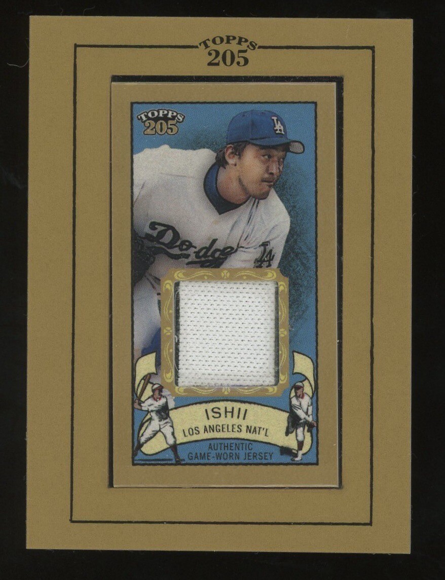 2003 Topps 205 Relics Dodgers Baseball Card #KI Kazuhisa Ishii Jersey ...