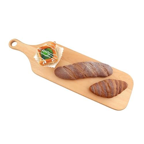 Beech Wood Cutting or Serving Board Platter Paddle for Restaurants ...