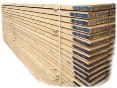 BANDED scaffold boards 1ft long - 13ft long / 210mm wide - 35mm thick ...