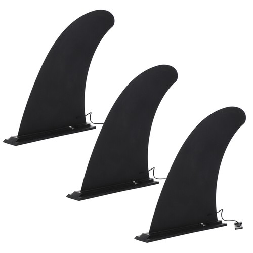 3 Pcs Paddleboarding Fin Canoe Surfboard Fins Clip-on Water Separator ...