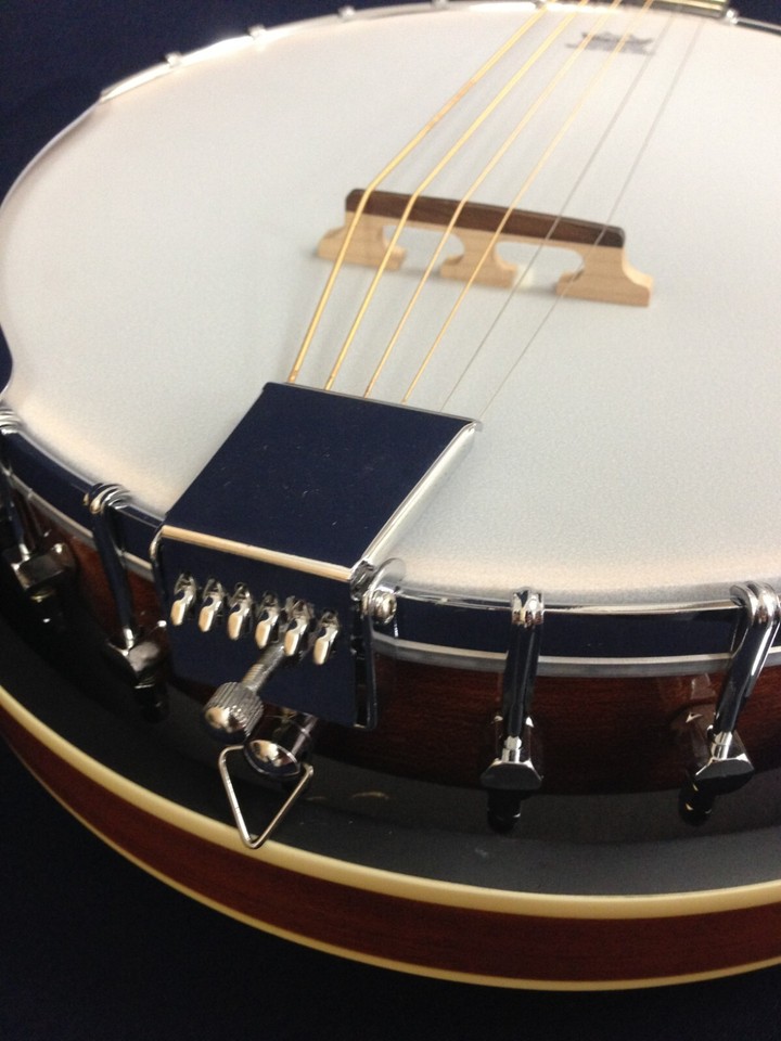 Caraya BJ-006 6-String Mahogany Resonator Banjo w/Arm Rest + Free Gig Bag | eBay