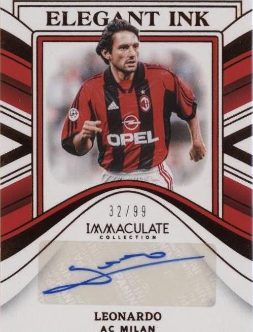 2023-24 Panini Immaculate Collection - Elegant Ink Leonardo Araujo #EI ...