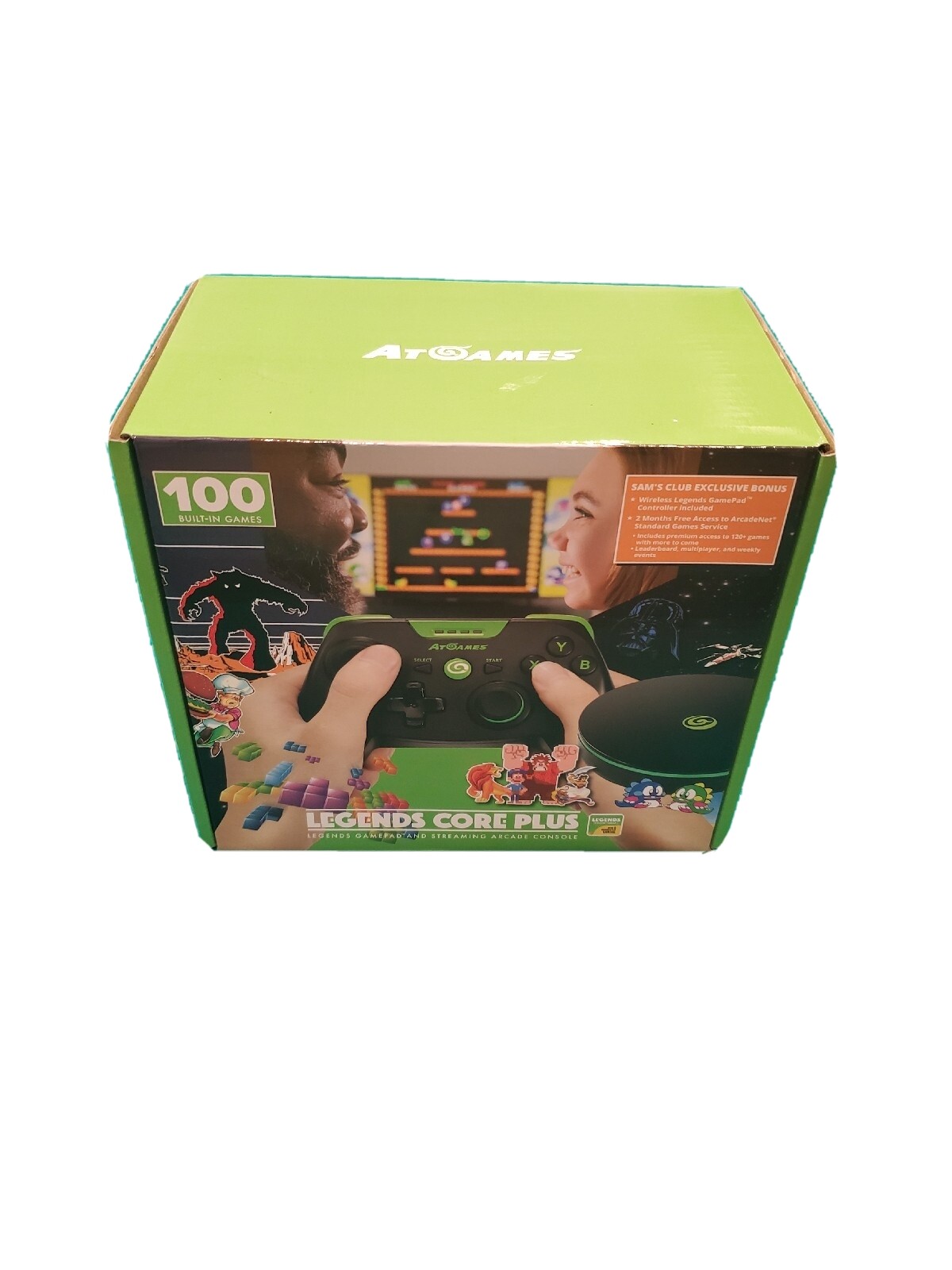 AtGames Legends Core Plus - Streaming Arcade Console 100 BUILT IN GAMES ...