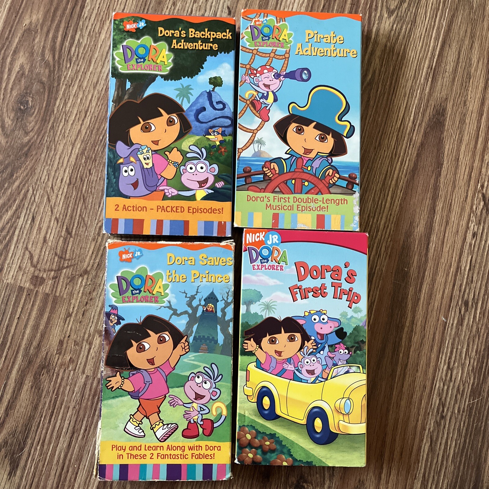 Dora - Nick Jr. - lot of 4 VHS tapes | eBay