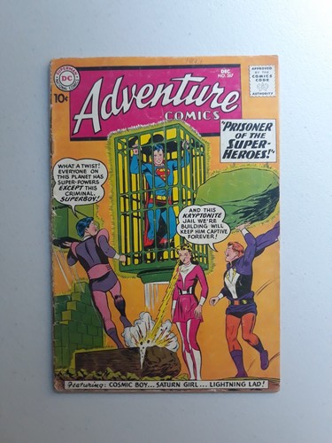 Adventure Comics 267 Legion Of Superheroes 2nd Appearance DC Comic ...