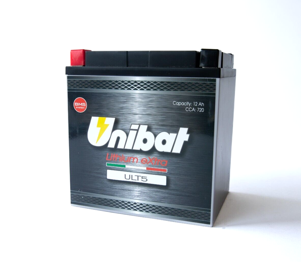 UNIBAT LITHIUM ION BATTERY POLARIS RANGER 500 4X4 720CCA 12AH 12V ...