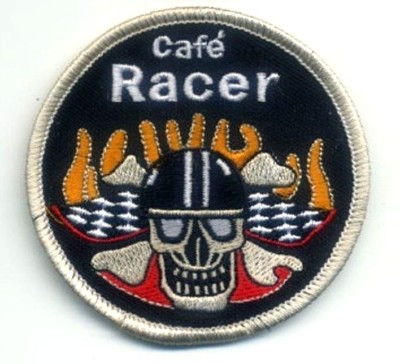 CAFÉ RACER ROCKERS 59 TON-UP-BOY OUTLAW BIKER PATCH SERIES: CAFÉ RACER ...