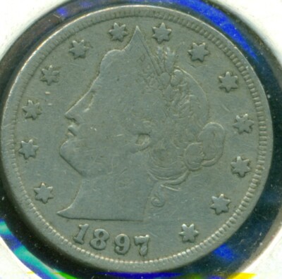 1897 LIBERTY HEAD NICKEL, FINE, GREAT PRICE! | eBay