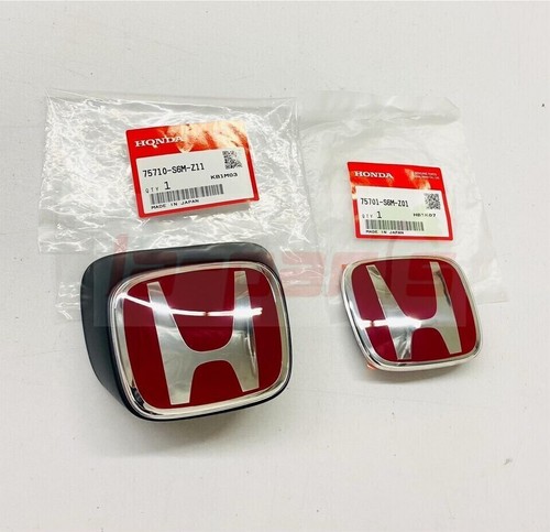 Honda Genuine Integra 05-06 Acura DC5 Type-R RSX F&R Set Emblem JAPAN ...