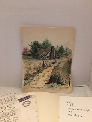 Original Artwork & Handmade Book ( 2 Poems & Illustrations ) Provenance ...