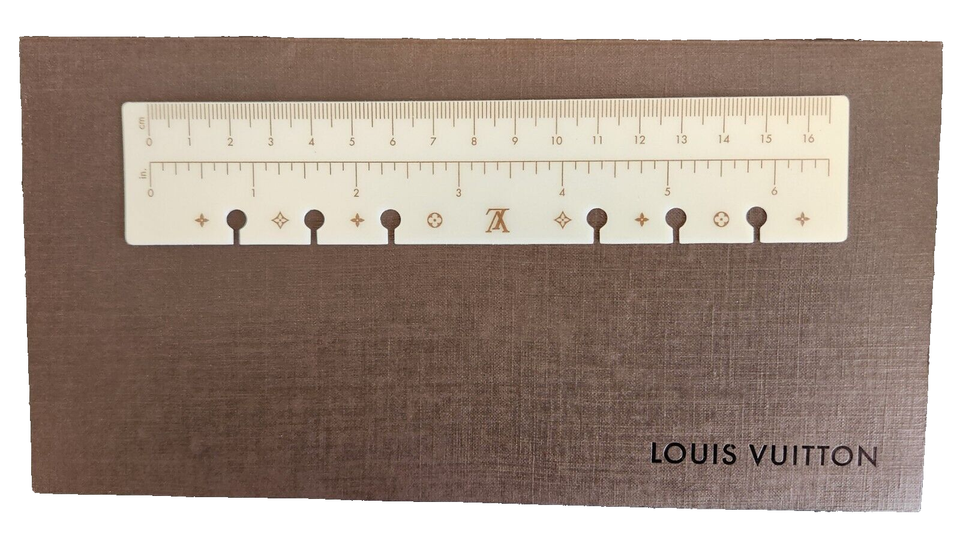 LOUIS VUITTON RULER MEDIUM AGENDA BOOK RULER REPLACEMENT FOR LV MEDIUM ...