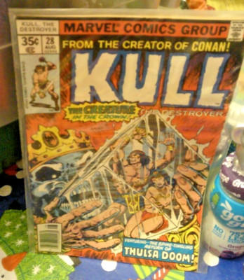 1978 Kull The Destroyer Marvel Comics Group August #28 THULSA DOOM ...