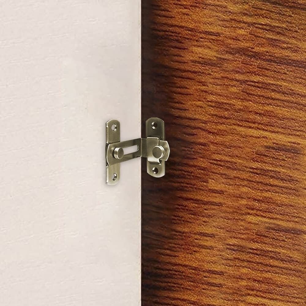 Stainless Steel Door Latch Bronze Hasp Bending Lock Locking Latch ...