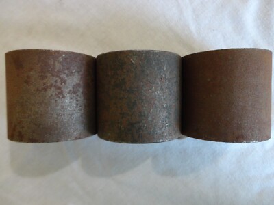 Lot of 3 Mueller 1-1/2" Malleable BLACK IRON Threaded Merchant Coupling ...