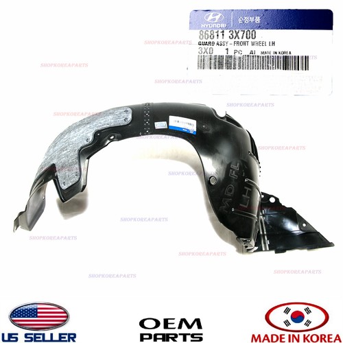 Genuine Fender Liner Front LEFT Driver Side ⭐OEM⭐ Elantra SEDAN 2014 ...