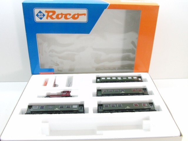 Roco H0 41084 Personenzug-Set, DB, 5-tlg, DC, NEM, NEU in OVP, geprüft ...