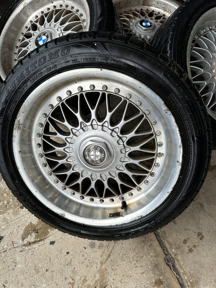 BMW E39 BBS Style 5 Wheels Rims RC090 17" 5x120 4 Pieces Set E46 E36 ...