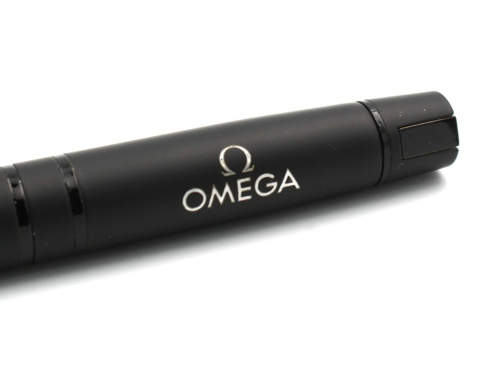 Omega Pen Ball with Box Black Matte Elegant + Box Original New | eBay