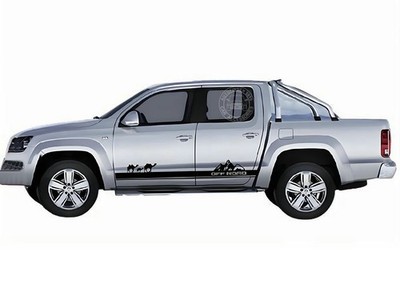 Graphics Camel Mountain Sticker For VW Amarok Off Road Side Skirt ...