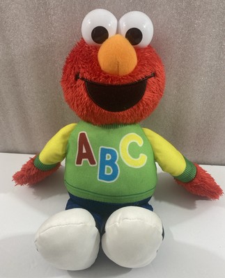 Sesame Street ABC's Elmo 12" talking plush English & Spanish 2010 ...