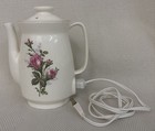 Vintage Ceramic Electric Kettle Design Teapot With Cord-Moss Rose ...