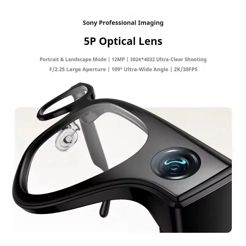 Rokid Glasses AI&AR Glasses 89 Languages Live Translation Dual-eye ...