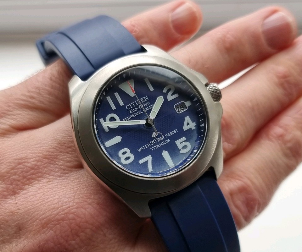 Citizen Promaster Tough Perpetual PMT56-2711 Titanium Monocoque Eco ...