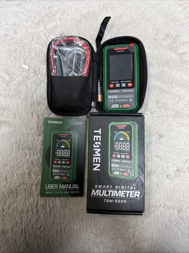 TESMEN TSM-522S Digital Multimeter, TRMS 4000 Counts Voltage Tester | eBay