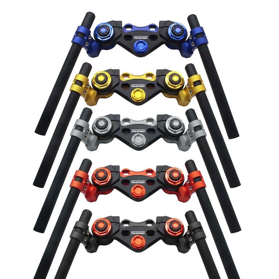 2012-2021 Honda PCX Adjustable Aluminium Racing Fork Tube Clip Ons ...