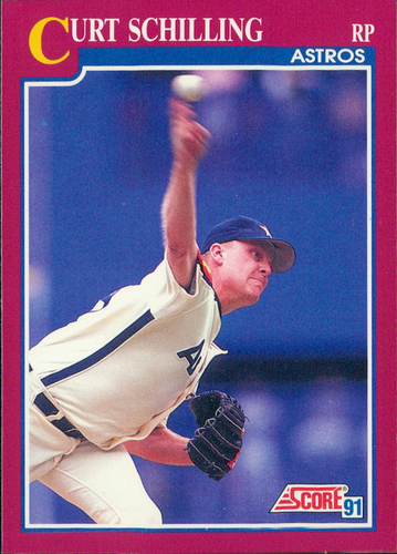 1991 Score Rookie & Traded - #80T Curt Schilling | eBay