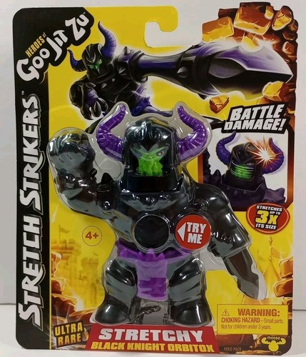 Goo Jit Zu Stretch Strikers Black Knight Orbitox Ultra Rare Battle ...