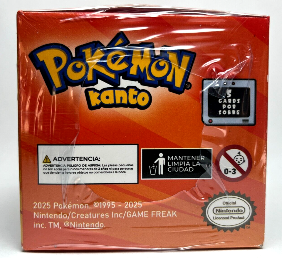 2025 BOX POKEMON KANTO FH Trading Cards - 30 Sealed Packs Peru ...
