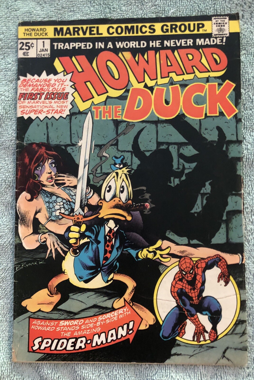 Howard the Duck #1 Marvel Comics, 1st Solo Title, 1st app Beverly ...