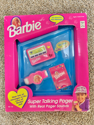 Vintage Barbie Super Talking Pager BE-110 (1996) | eBay