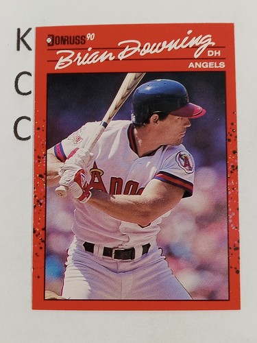 1990 Donruss Baseball California Angels #352 Brian Downing | eBay