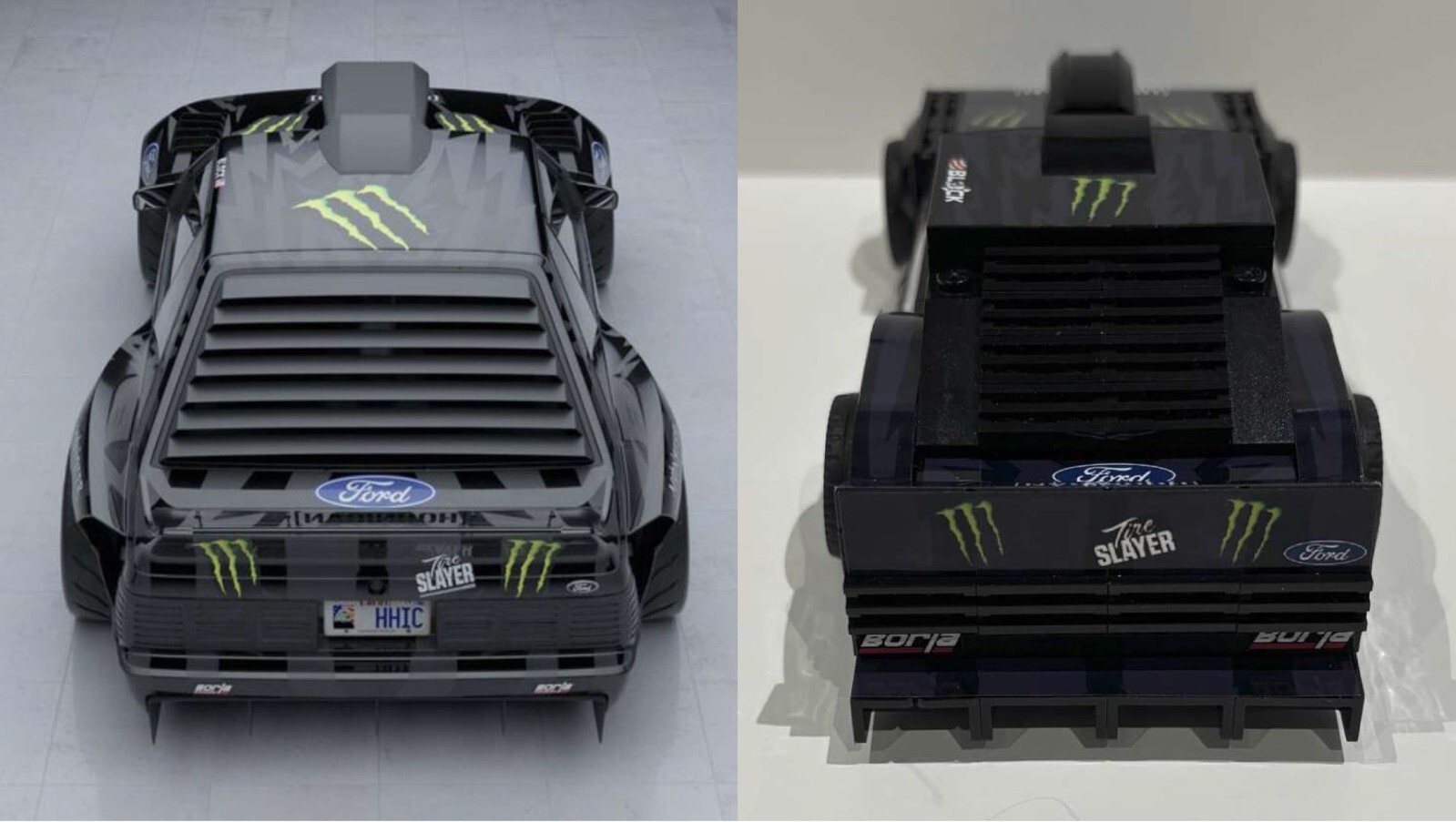 Speed Champions Style - Stickers/Decals - Ken Block Hoonigan 'Hoonifox ...