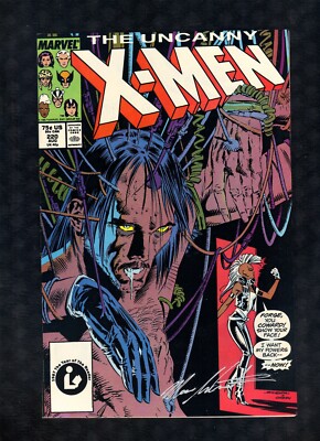 UNCANNY X-MEN #220 Marvel (1987) SIGNED by Marc Silverstri [A7] | eBay