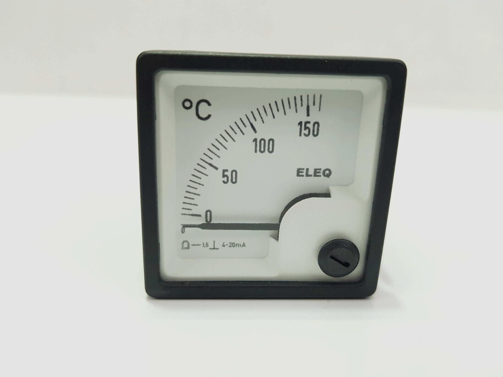 ELEQ DIV48-E ANALOG TEMPERATURE METER 0-160°C | eBay