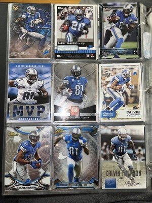 9 Card Lot Calvin Johnson Detroit Lions Will Combine Shipping AL35 | eBay