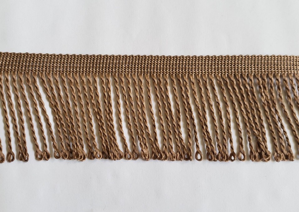 Fringe Tassel Looped Trim Bullion Fringing DRESS FRINGING 60 mm Tassels ...