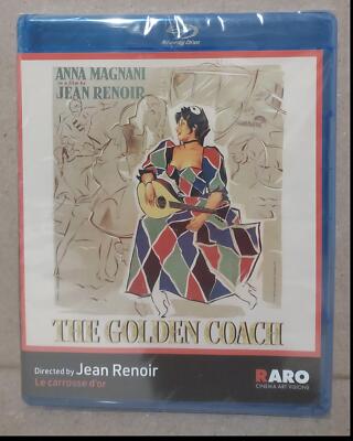 NEW - The Golden Coach Blu-ray 1952 [Raro Video] Anna Magnani ...