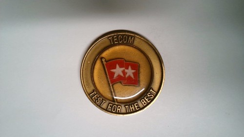 CHALLENGE COIN OLDER U.S. ARMY TEST AND EVALUATION COMMAND TEST FOR THE ...