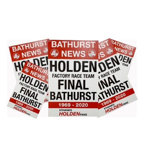 10 X Final Bathurst for Holden Corflute Signs BULK BUY | eBay