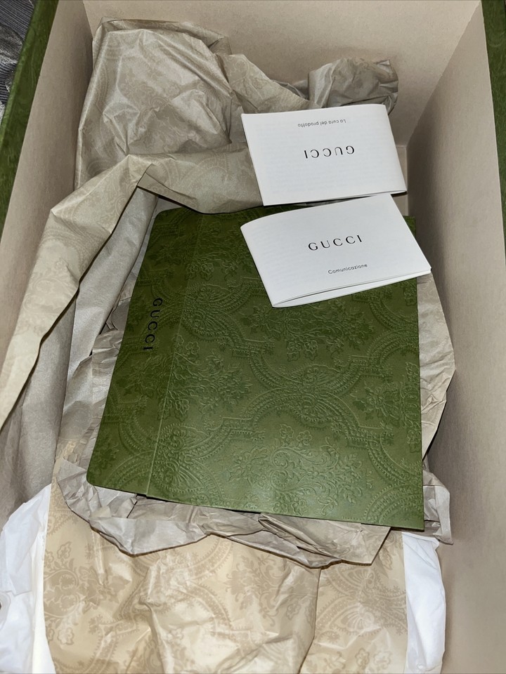Gucci Empty Green Shoe Box/Gift Box 12.5”x 5.5” x 4.5” Great Condition ...